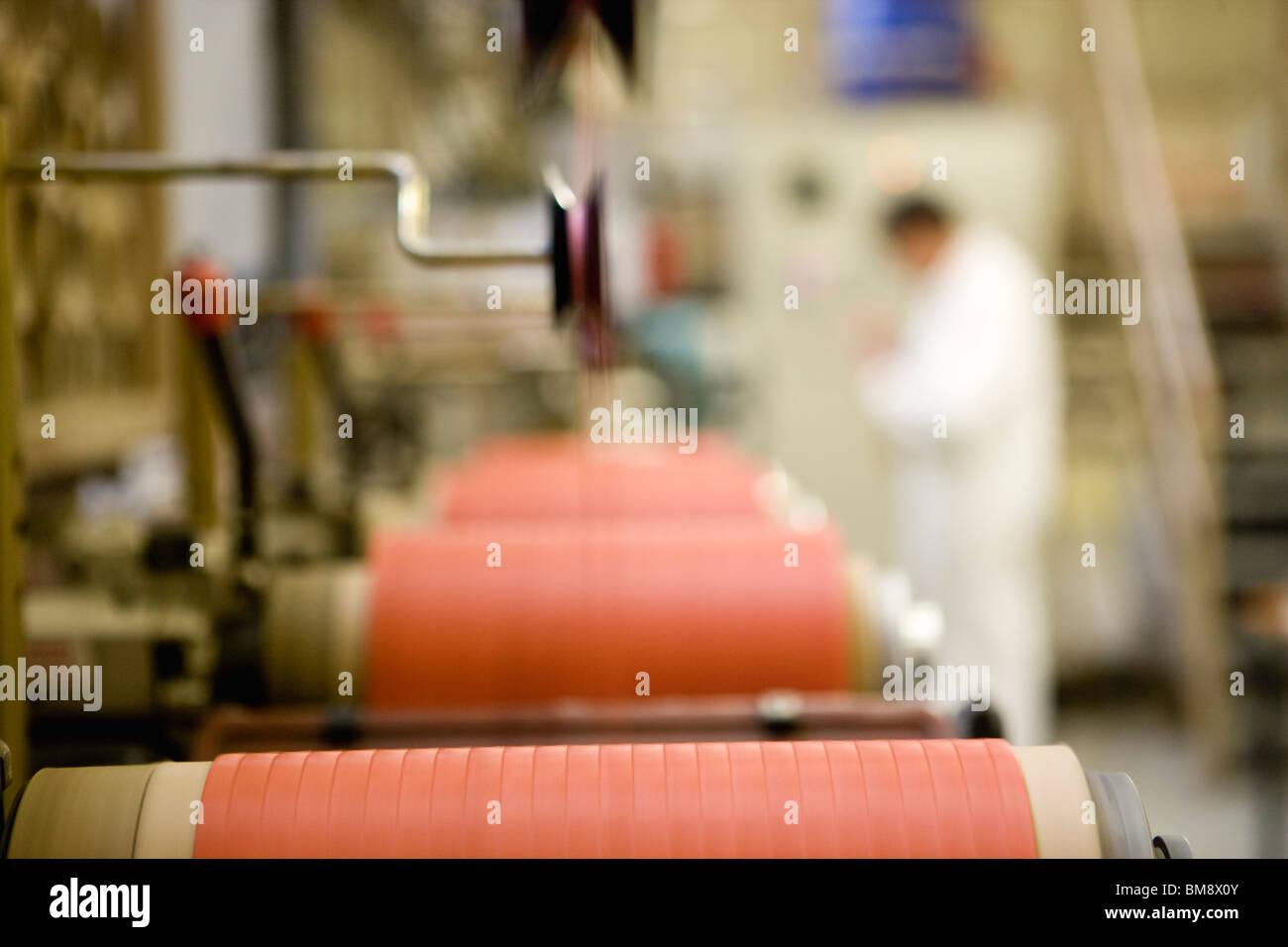 Coating textile factory hi-res stock photography and images - Alamy