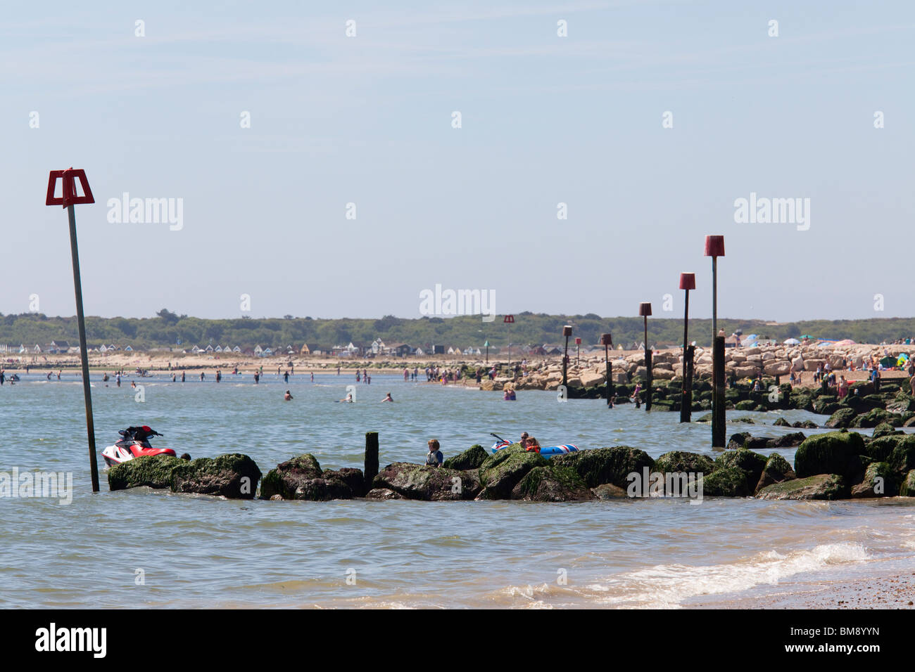 Rock Stone Groynes Sea Defences High Resolution Stock Photography and ...