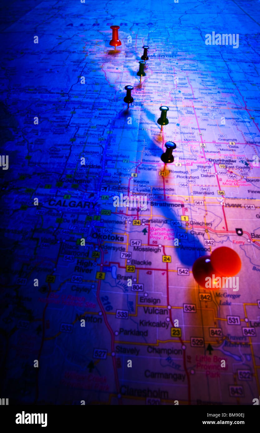 High Prairie Map High Resolution Stock Photography and Images - Alamy