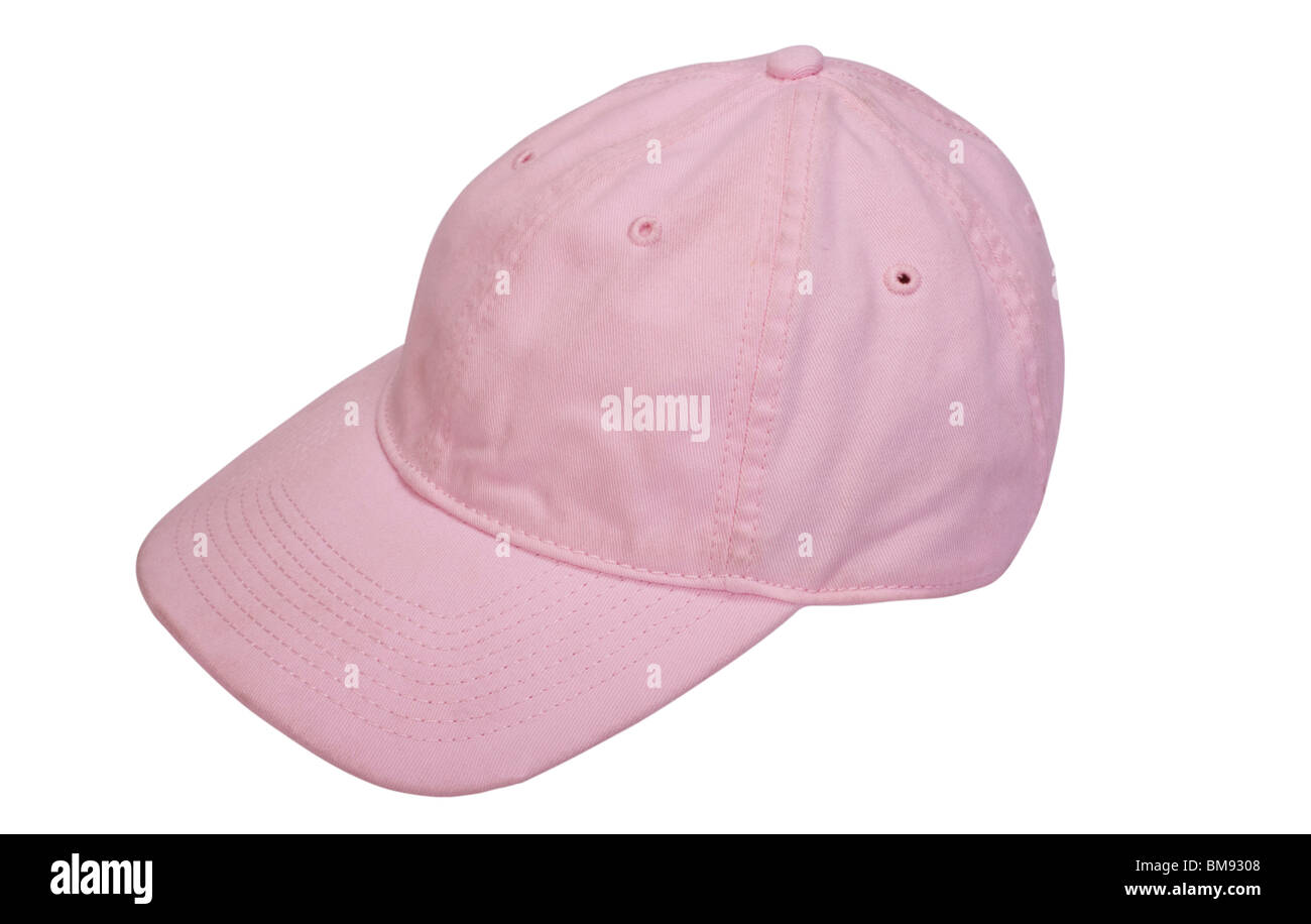 Pink hat baseball cap Cut Out Stock Images & Pictures - Alamy