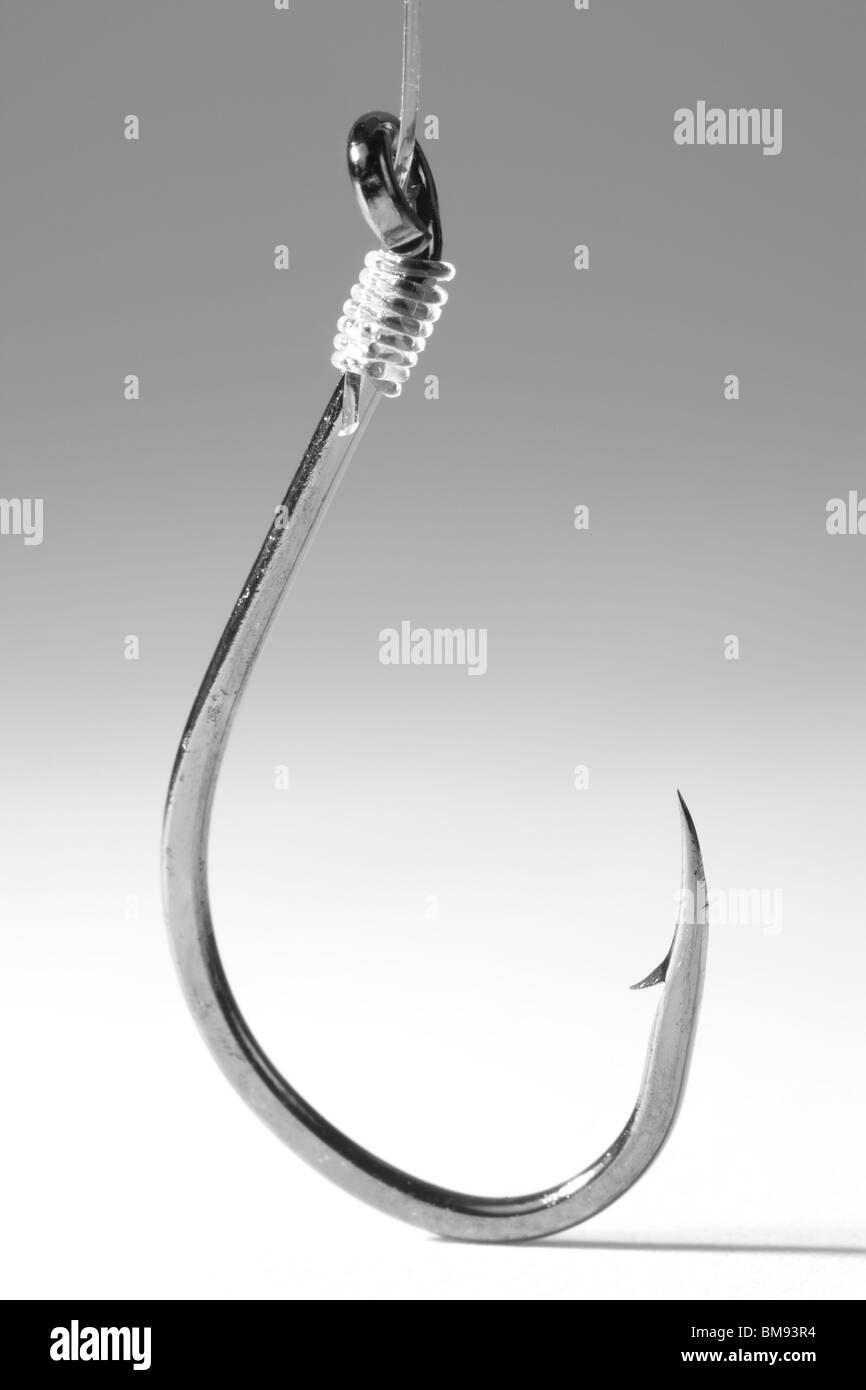 Fishing Hook Close up Shot Stock Photo - Alamy