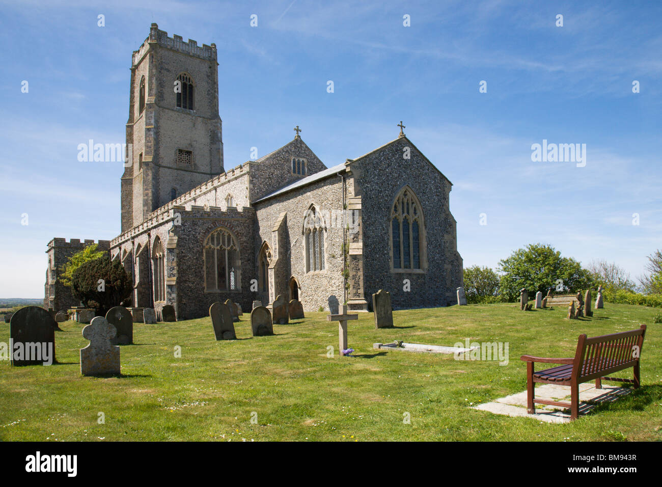 The church of St Mary in Happisburgh, Norfolk, England Stock Photo - Alamy