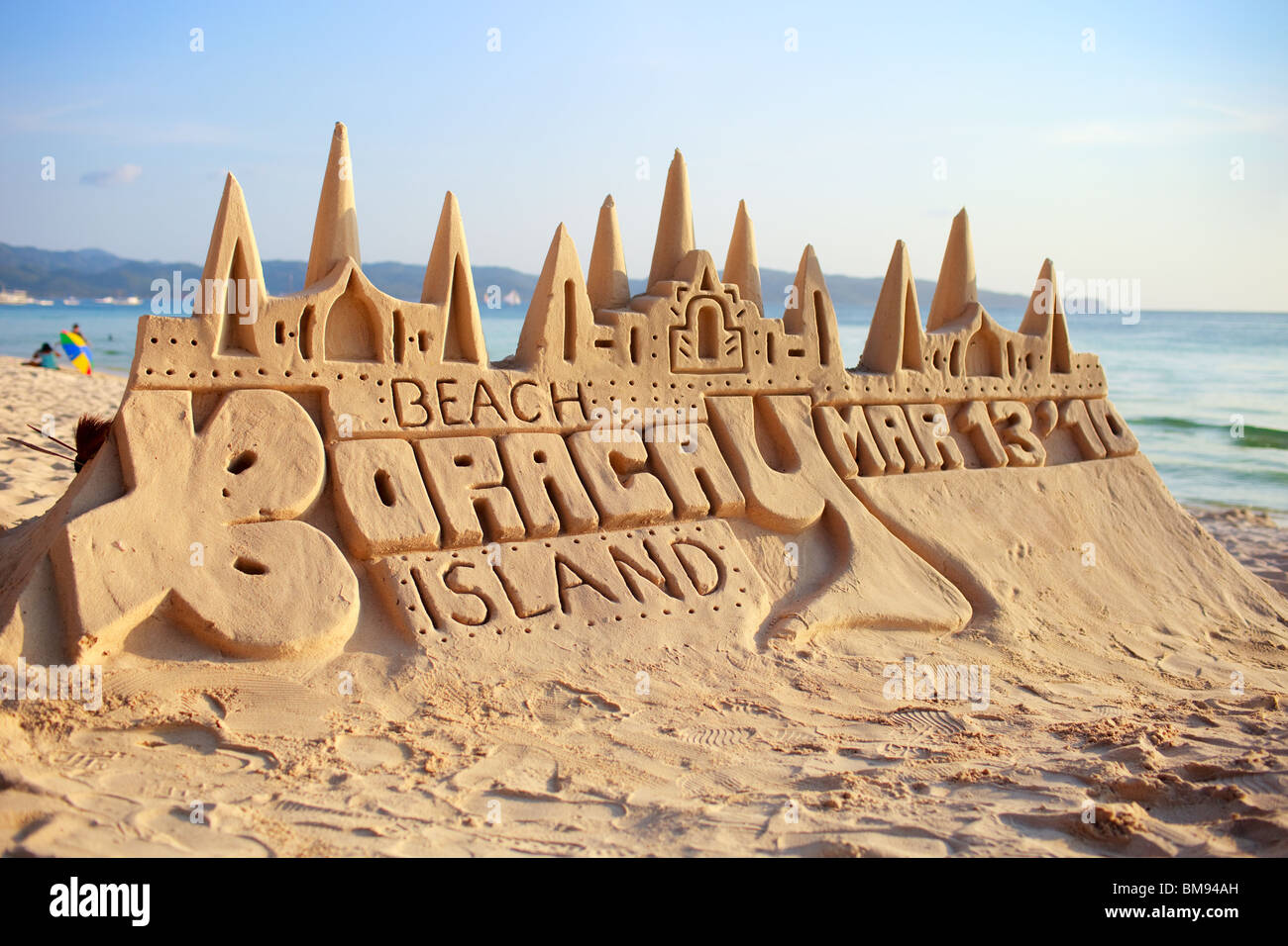 Sand castle water hi-res stock photography and images - Alamy