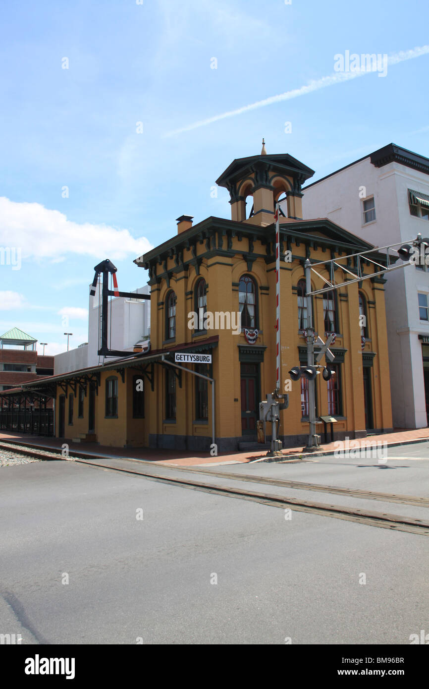 The historic Gettysburg Train Station Stock Photo - Alamy