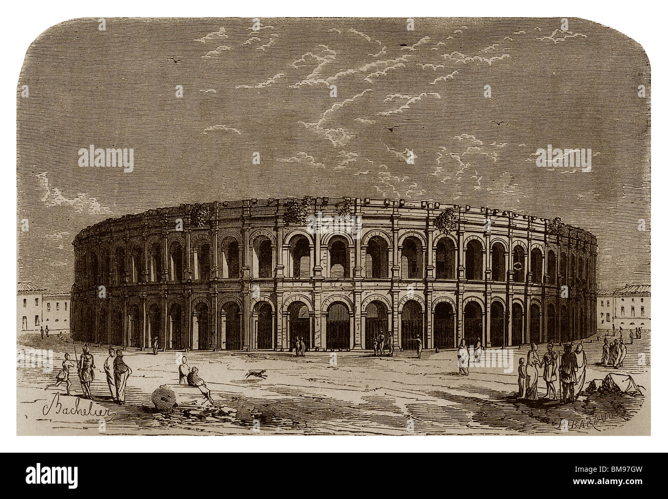 Amphitheatre illustration hi-res stock photography and images - Alamy