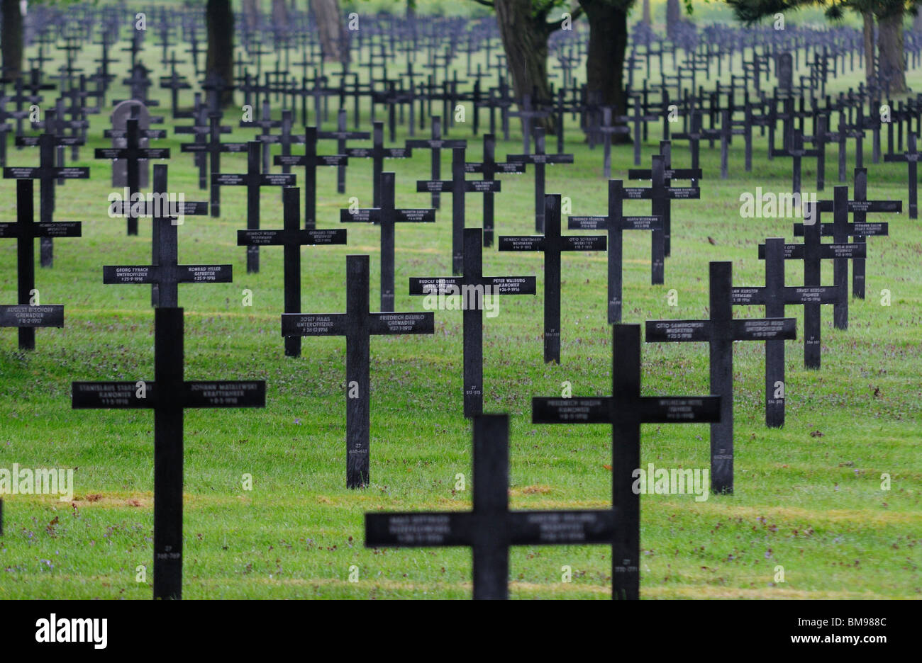 First World War Graves Iron High Resolution Stock Photography and ...