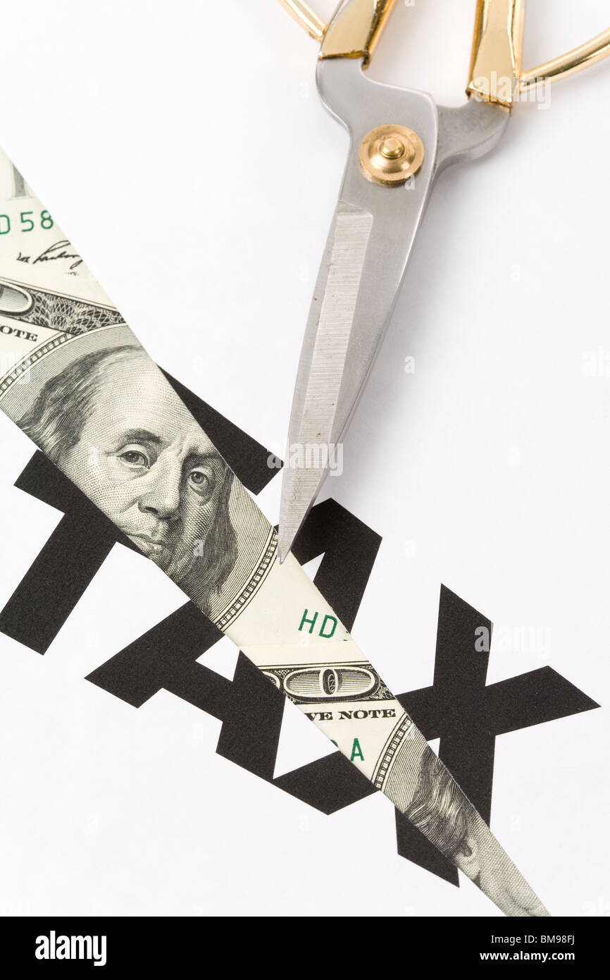Money and scissors hi-res stock photography and images - Alamy