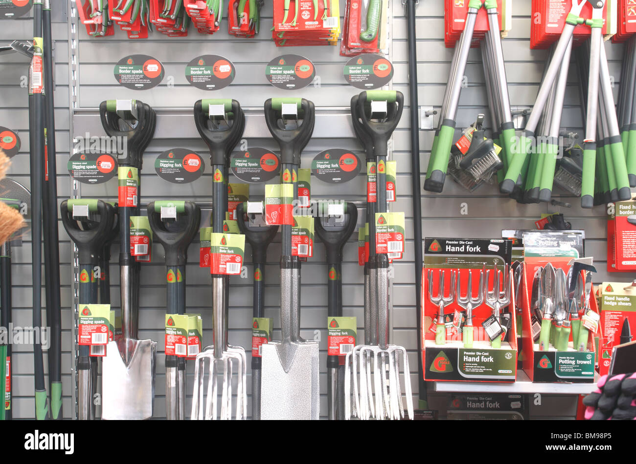 Gardening tools forks spades hi-res stock photography and images - Alamy