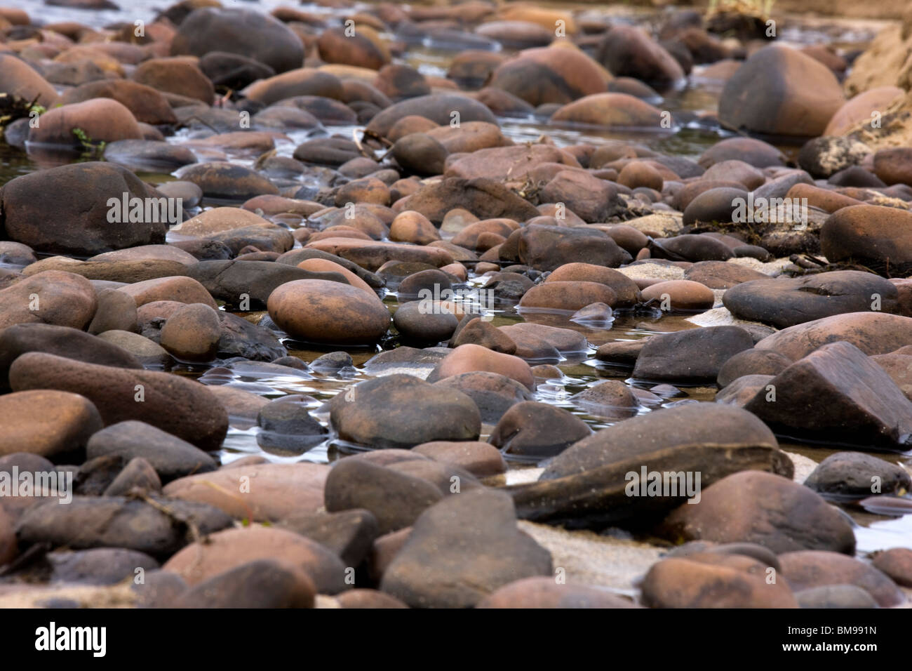 Water And Rocks Stock Photo - Alamy