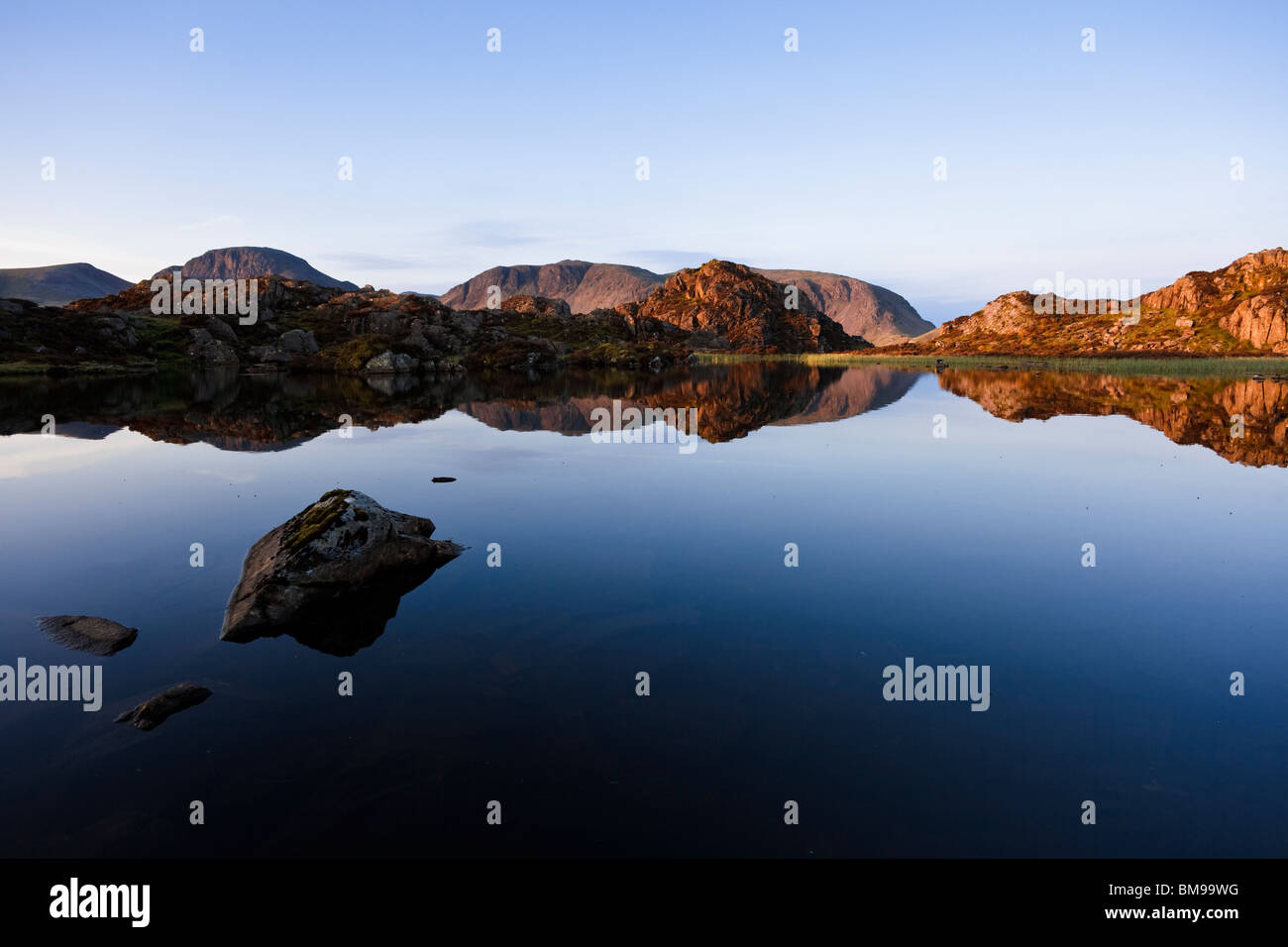 Innominate Tarn, Haystacks, Cumbria Stock Photo - Alamy