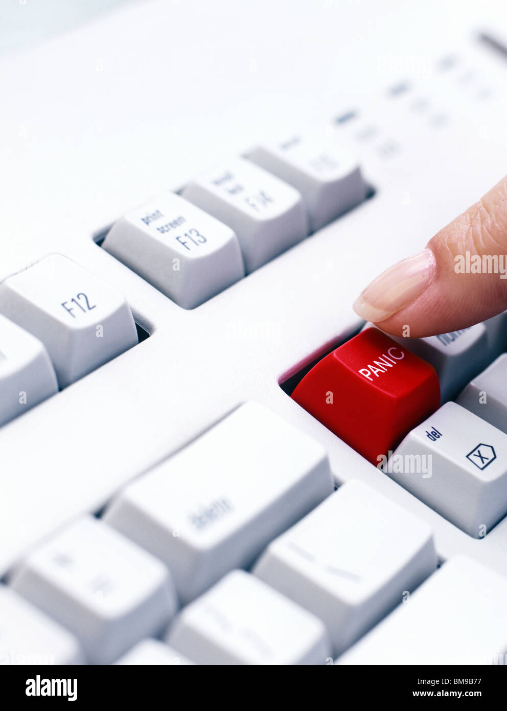 Person typing on keyboard red hi-res stock photography and images - Alamy