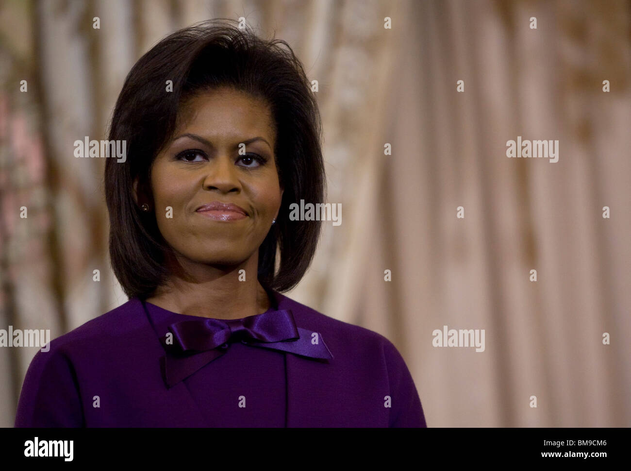 First Lady Michelle Obama Stock Photo - Alamy
