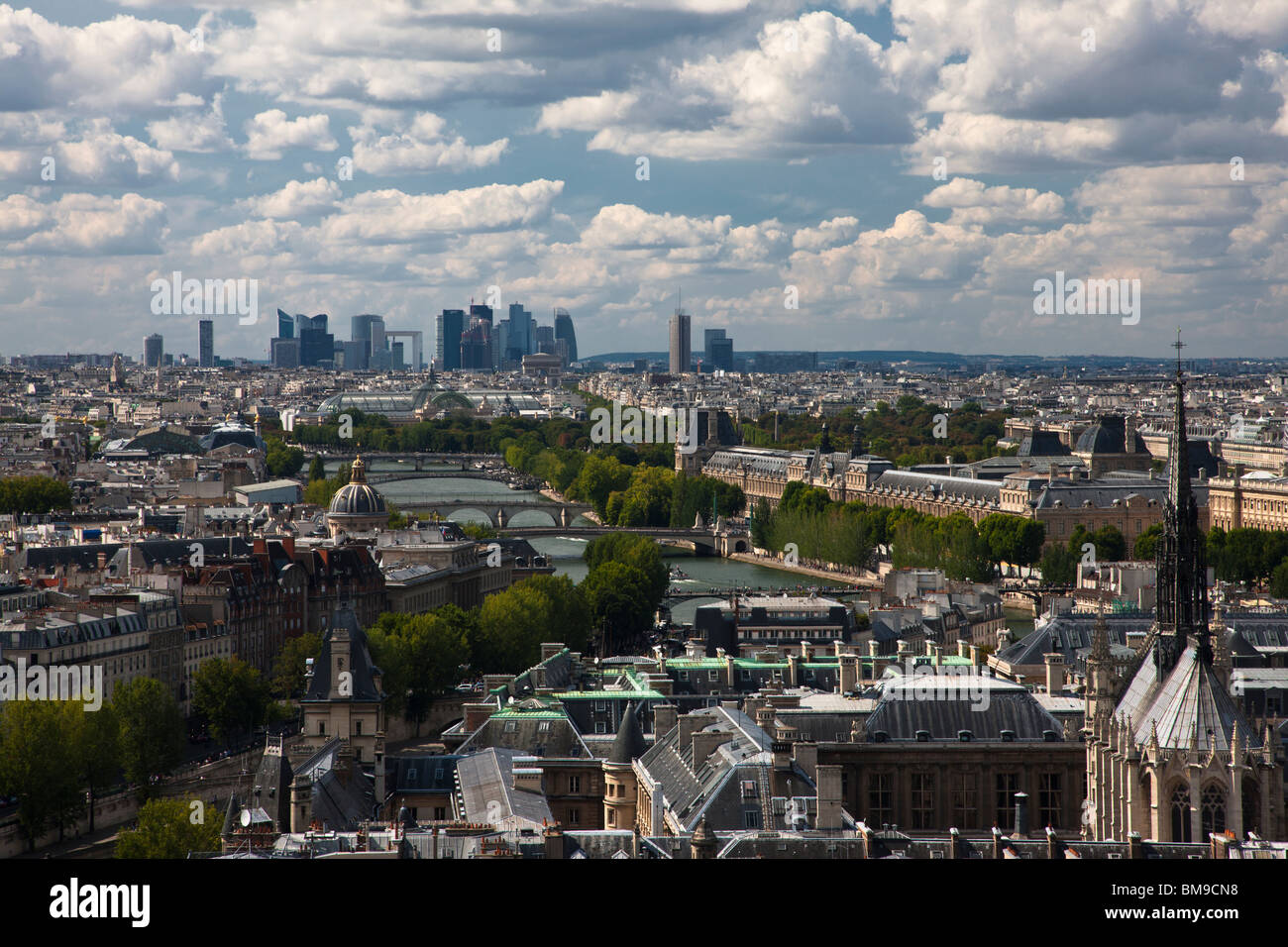 Louvre aerial view hi-res stock photography and images - Alamy