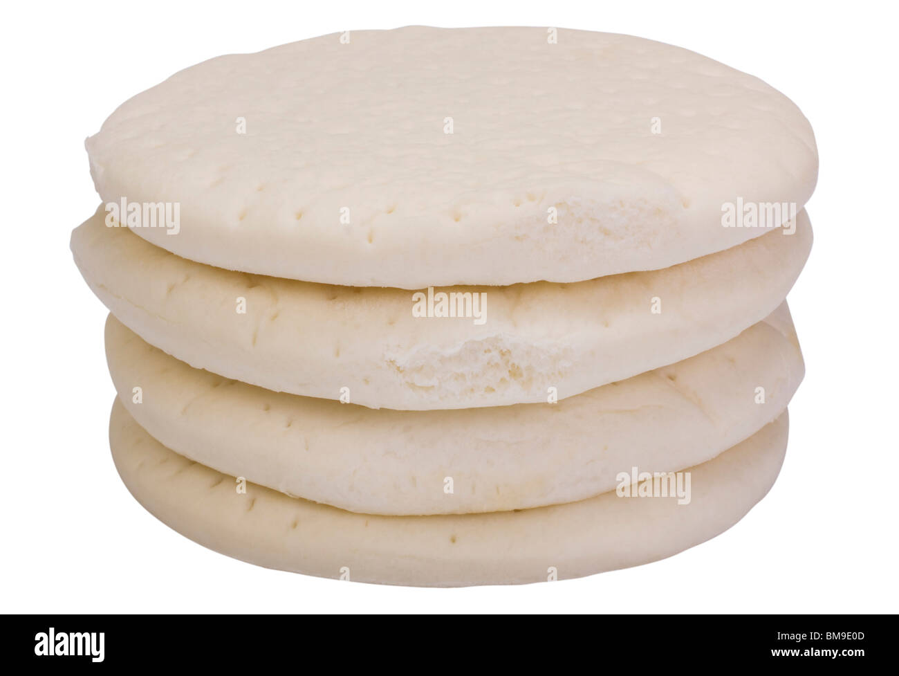 Close-up of a stack of pizza dough Stock Photo - Alamy
