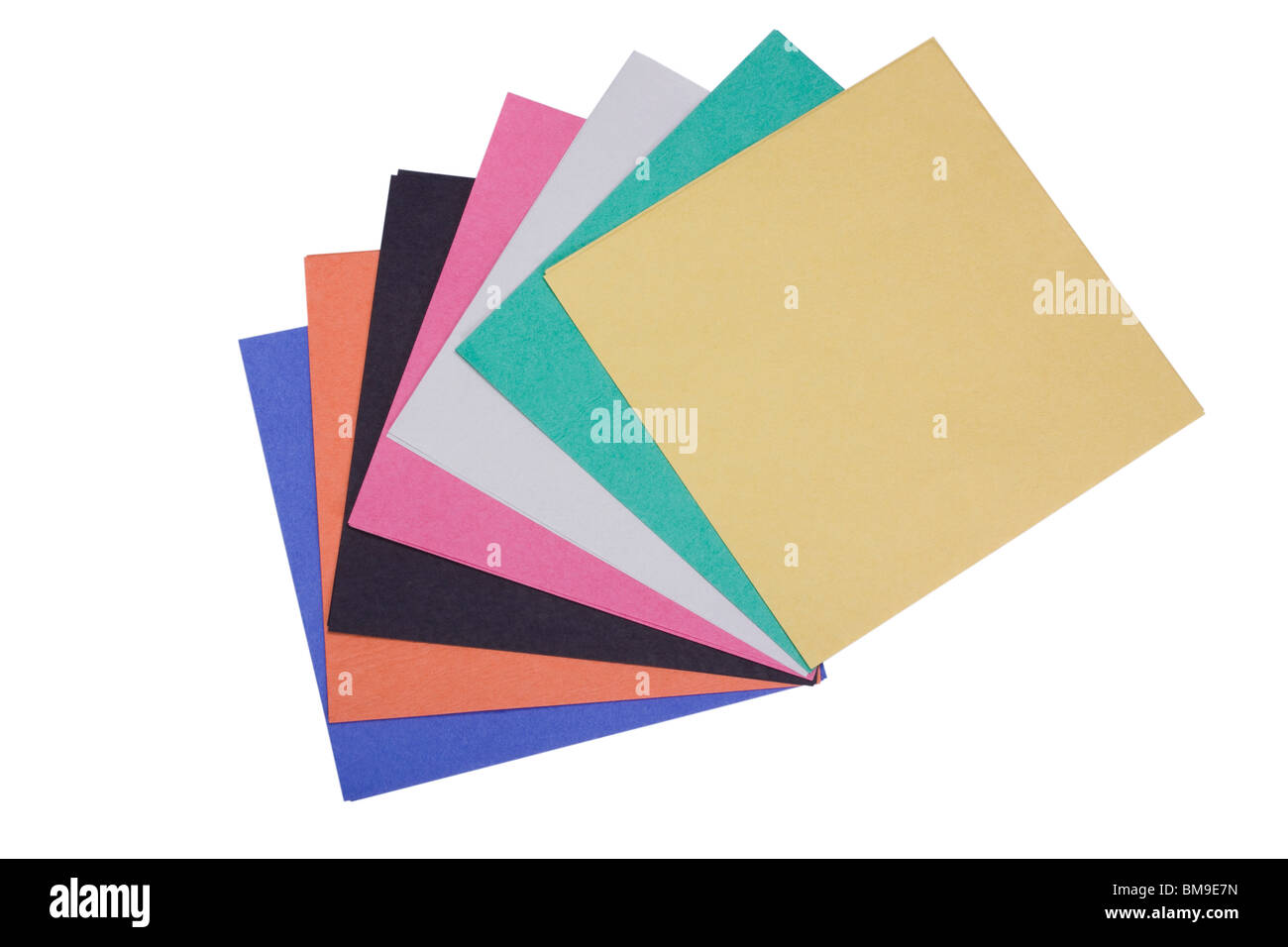 Stack of adhesive notes Stock Photo - Alamy