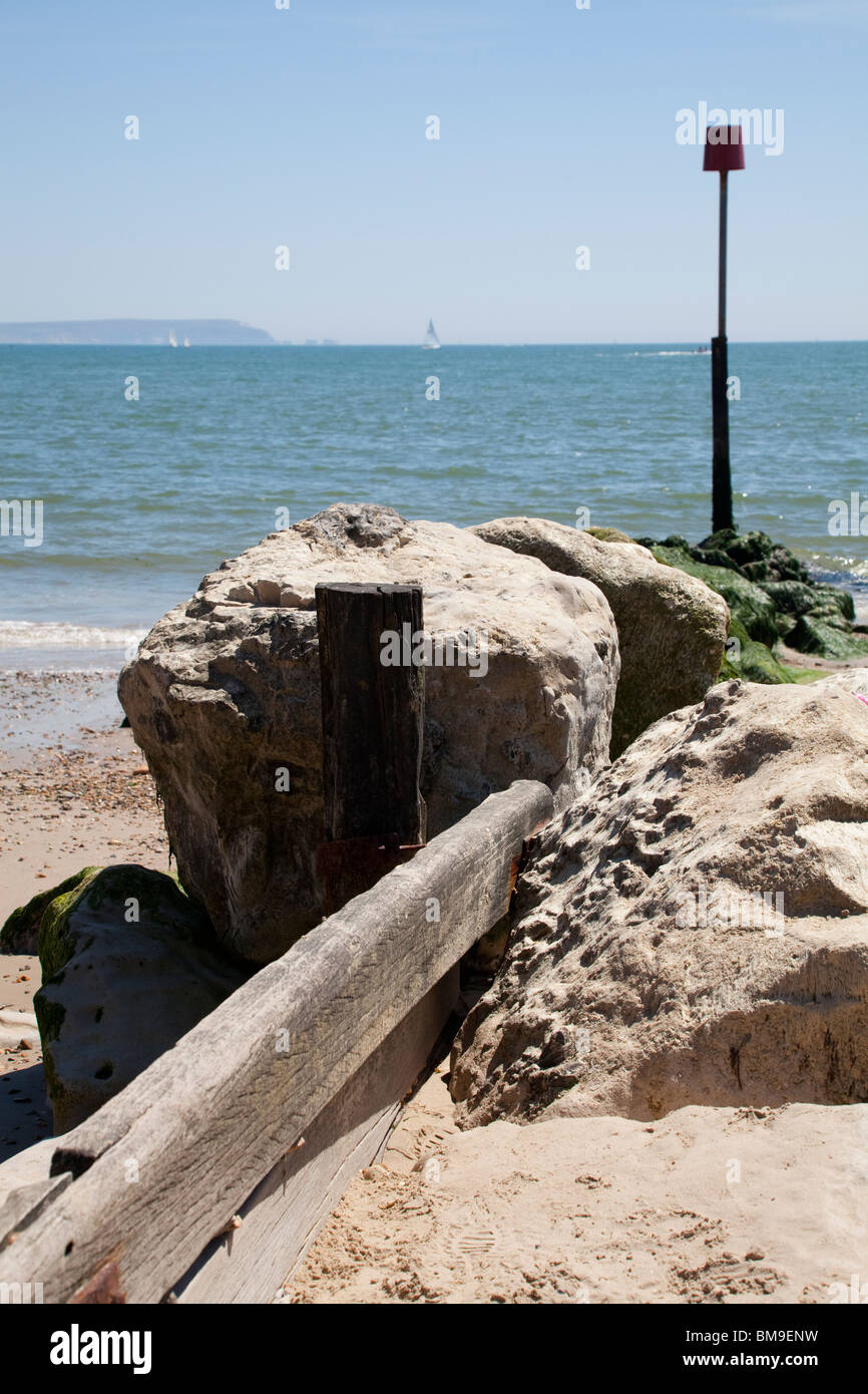 Stone groyne hi-res stock photography and images - Alamy