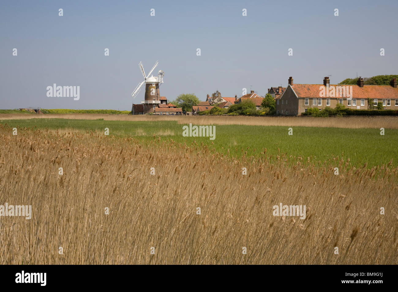 Cley mill wind mill windmill cley norfolk north norfolk hi-res stock ...