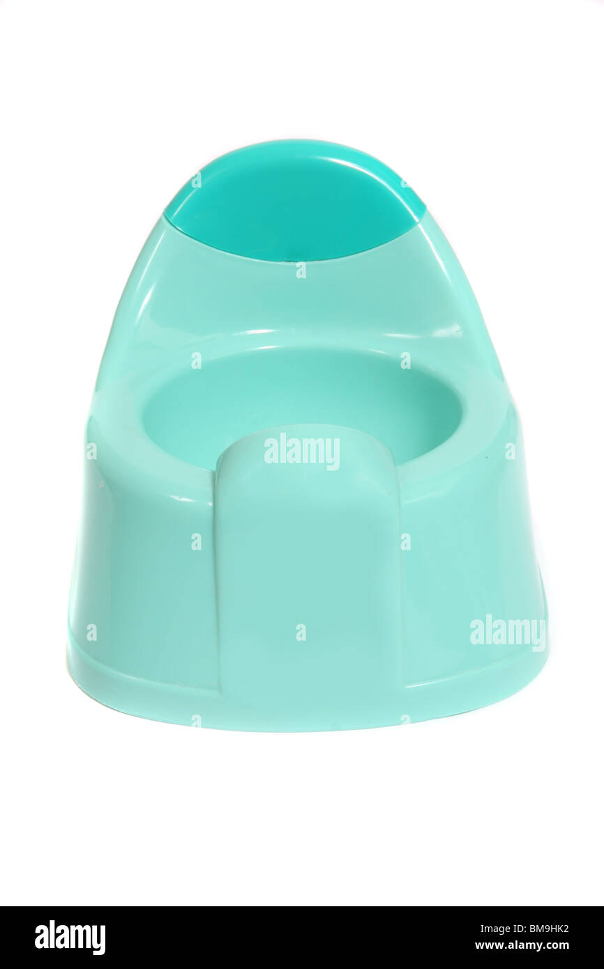 A studio photograph of a green potty Stock Photo - Alamy