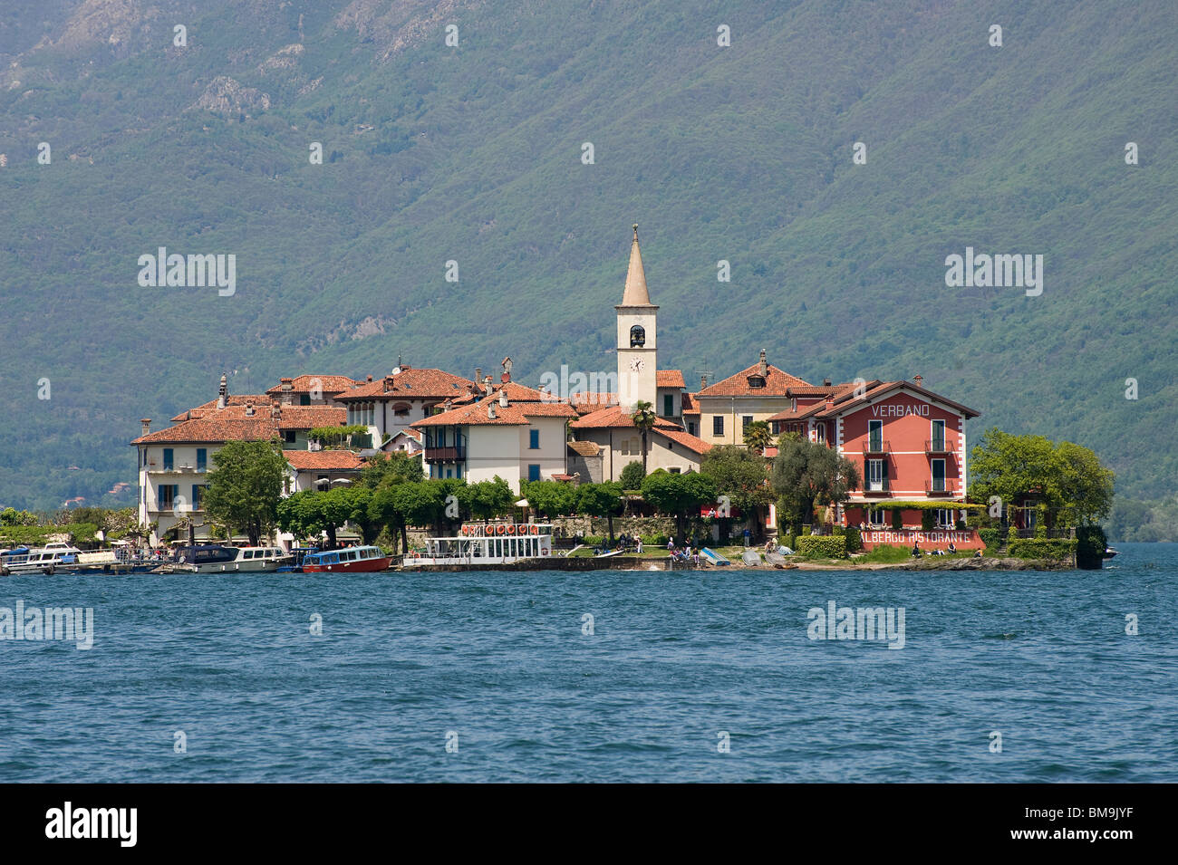 isola pescatori, lake maggiore, italy Stock Photo - Alamy