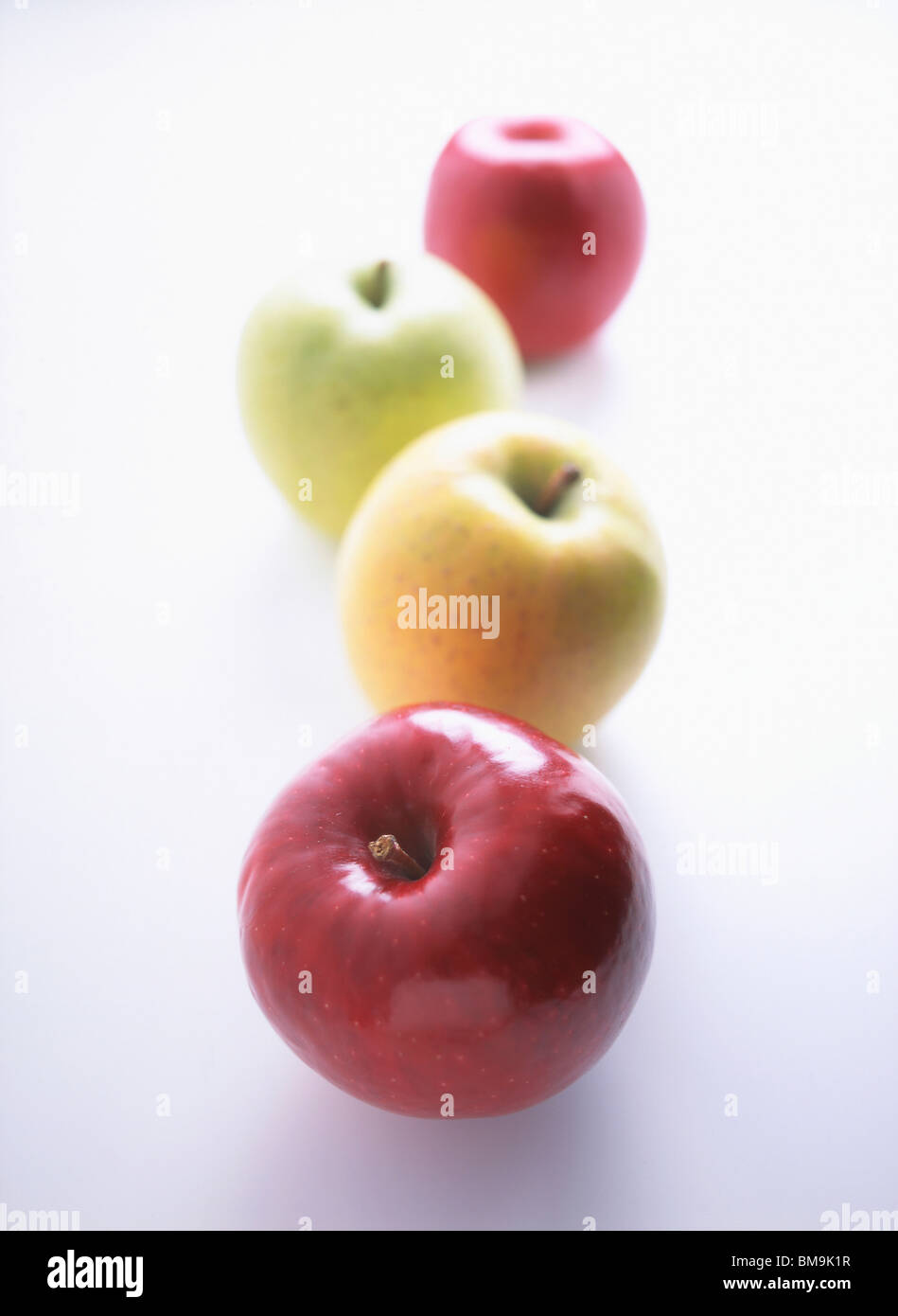 Four Apples In A Row High Resolution Stock Photography and Images - Alamy