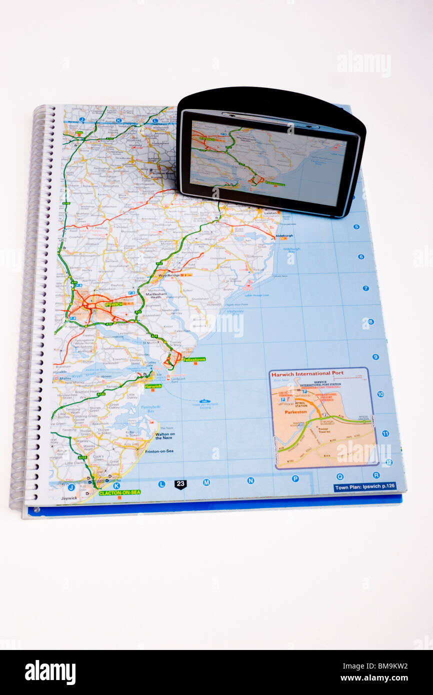 Atlas map book hi-res stock photography and images - Alamy