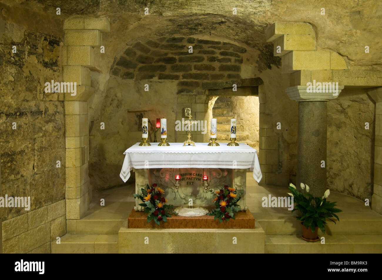 The Grotto of the Roman Catholic Church of the Annunciation or the ...