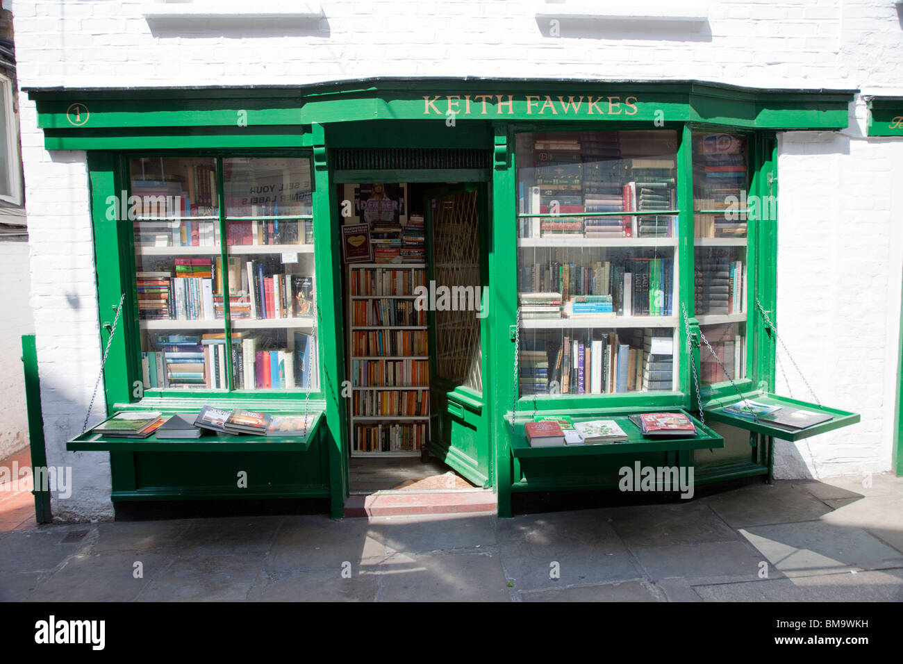 Keith Fawkes 1-3 Flask Walk, Hampstead, London NW3 England UK Stock ...