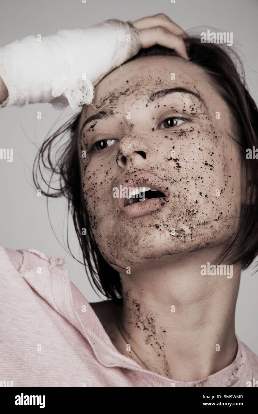 Muddy face hi-res stock photography and images - Alamy