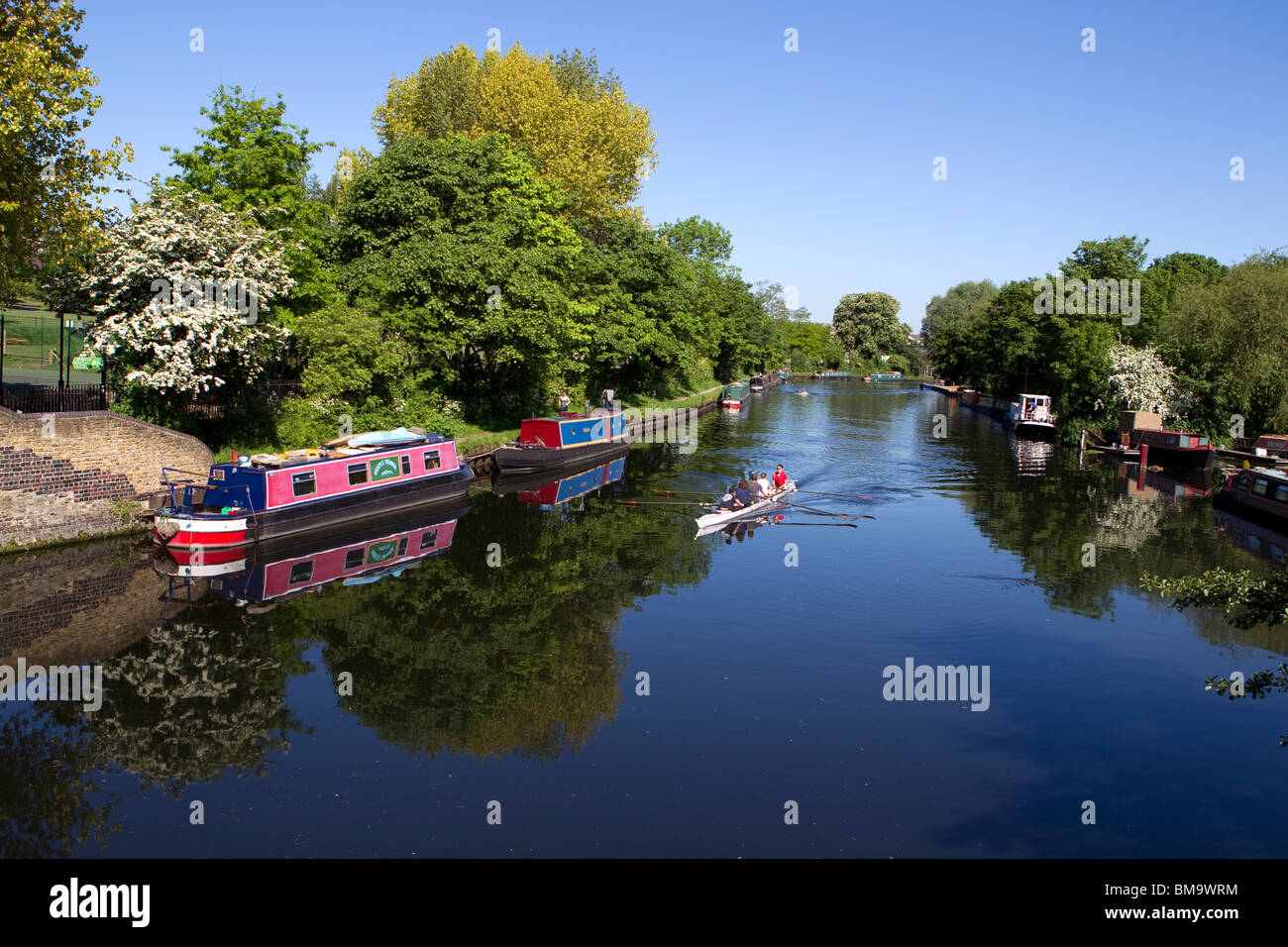 River Lea, England Stock Photo - Alamy