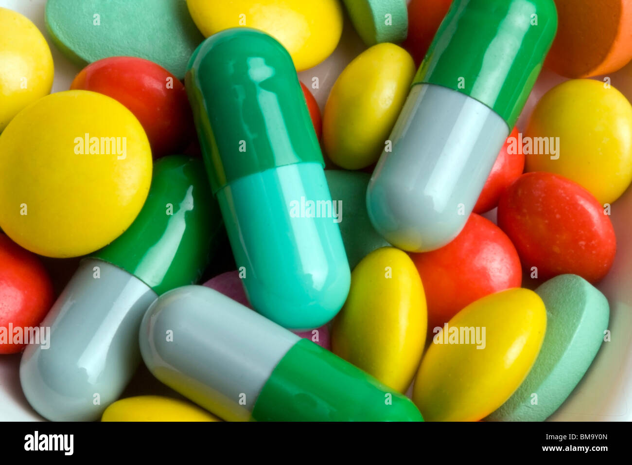 Multi vitamin capsules hi-res stock photography and images - Alamy