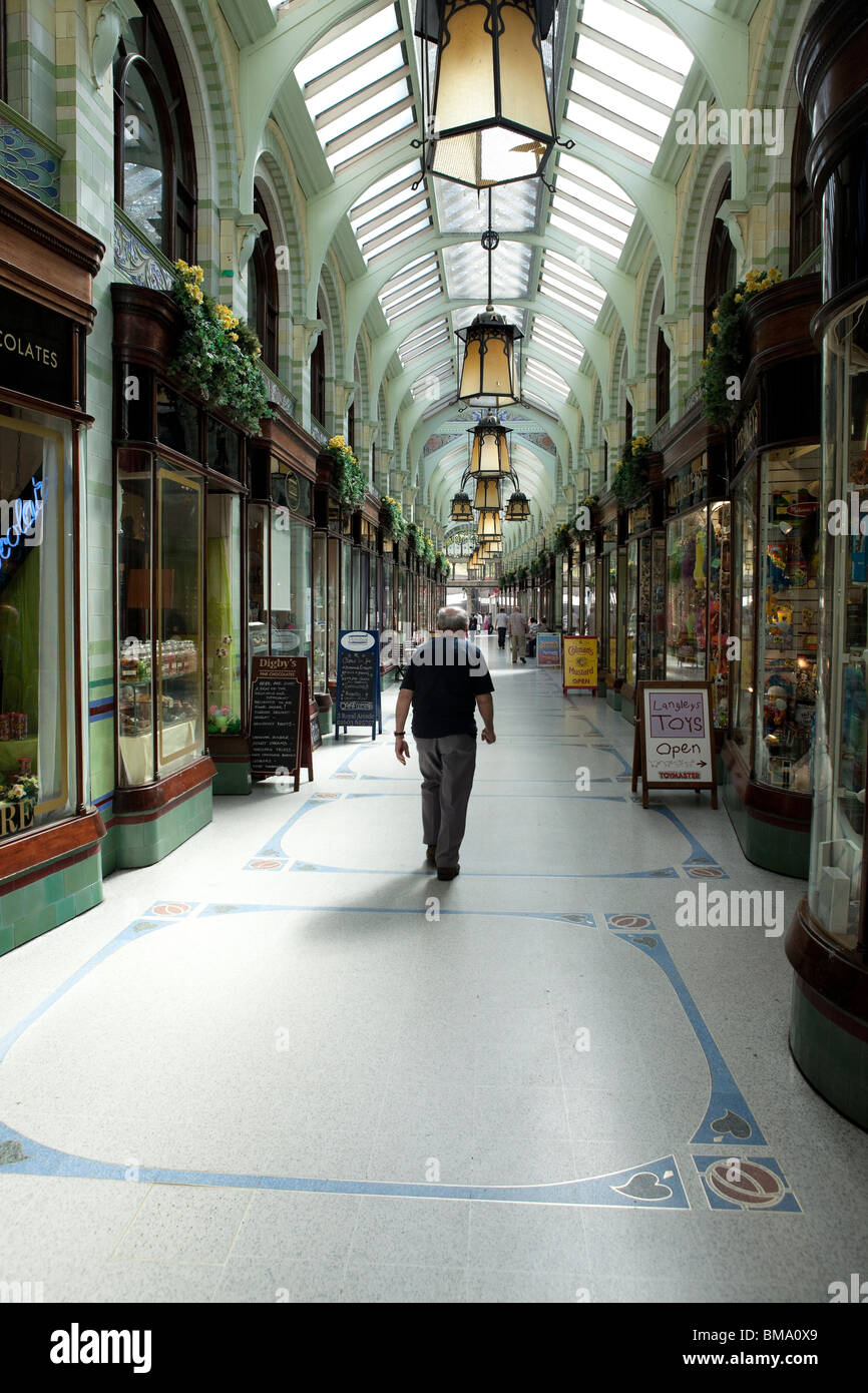 The Art Nouveau Royal Arcade in Norwich city centre Stock Photo - Alamy