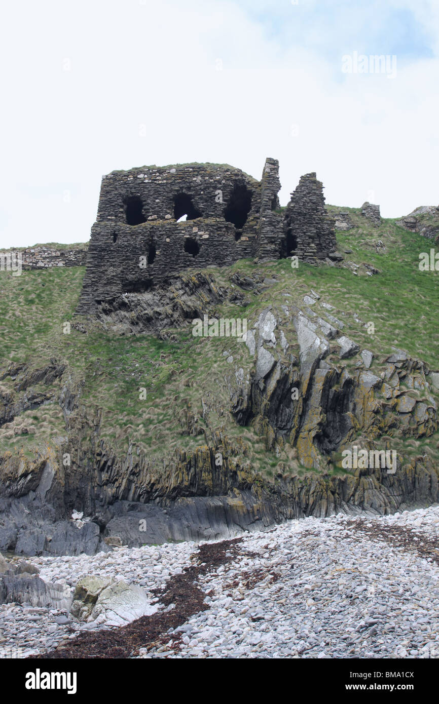 Scotland findlater castle hi-res stock photography and images - Alamy