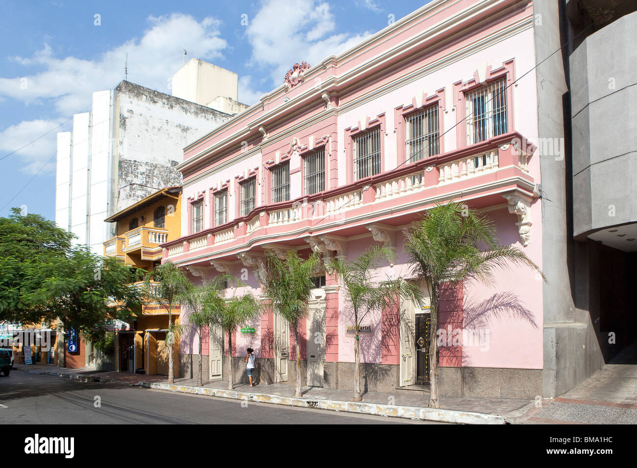 Typical old buildings in Asunción, Paraguay Stock Photo - Alamy