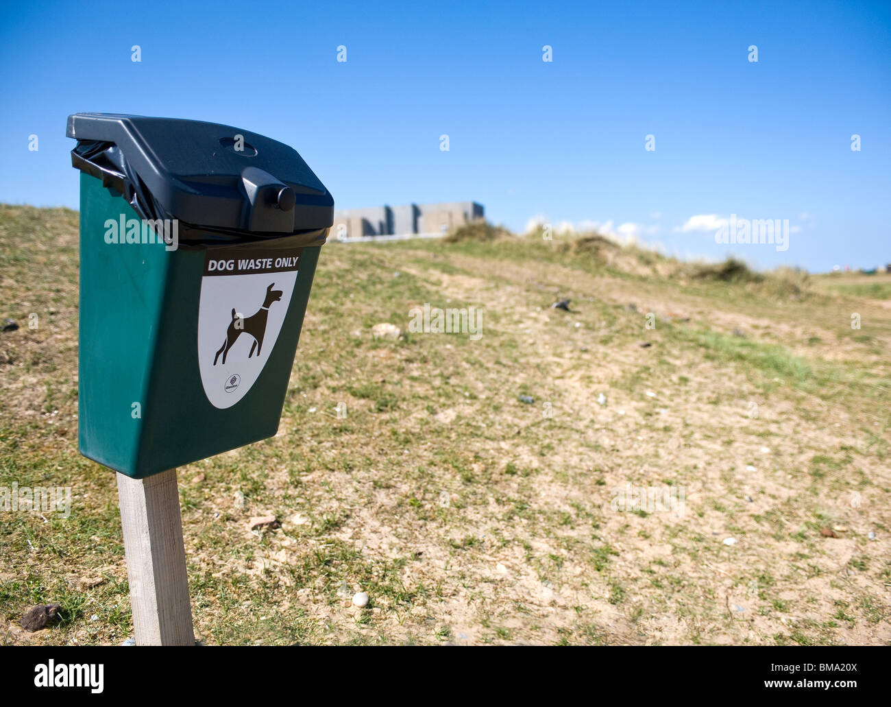 A dog waste disposal bin Stock Photo - Alamy