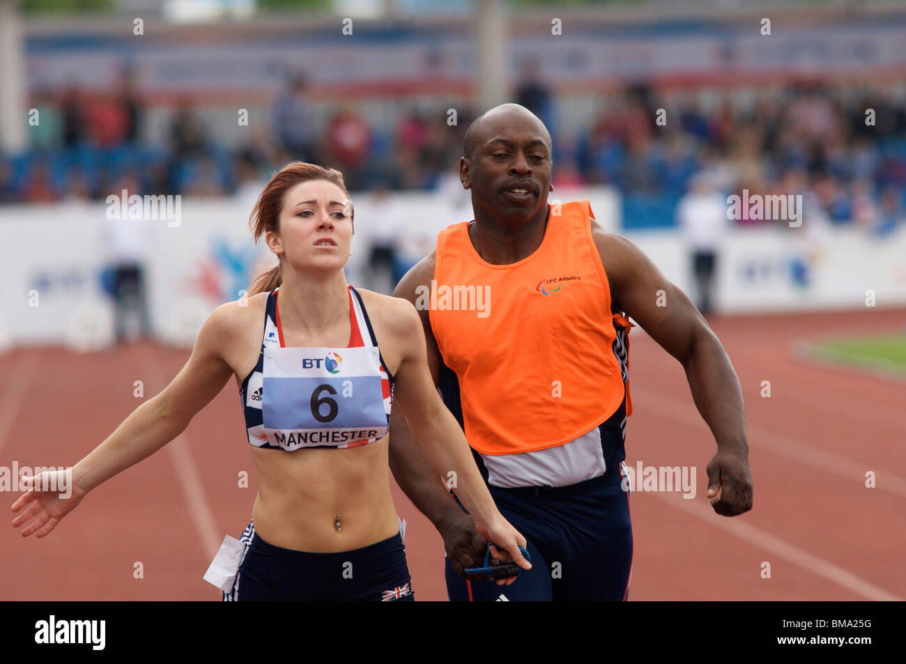 Female paralympic runner hi-res stock photography and images - Alamy