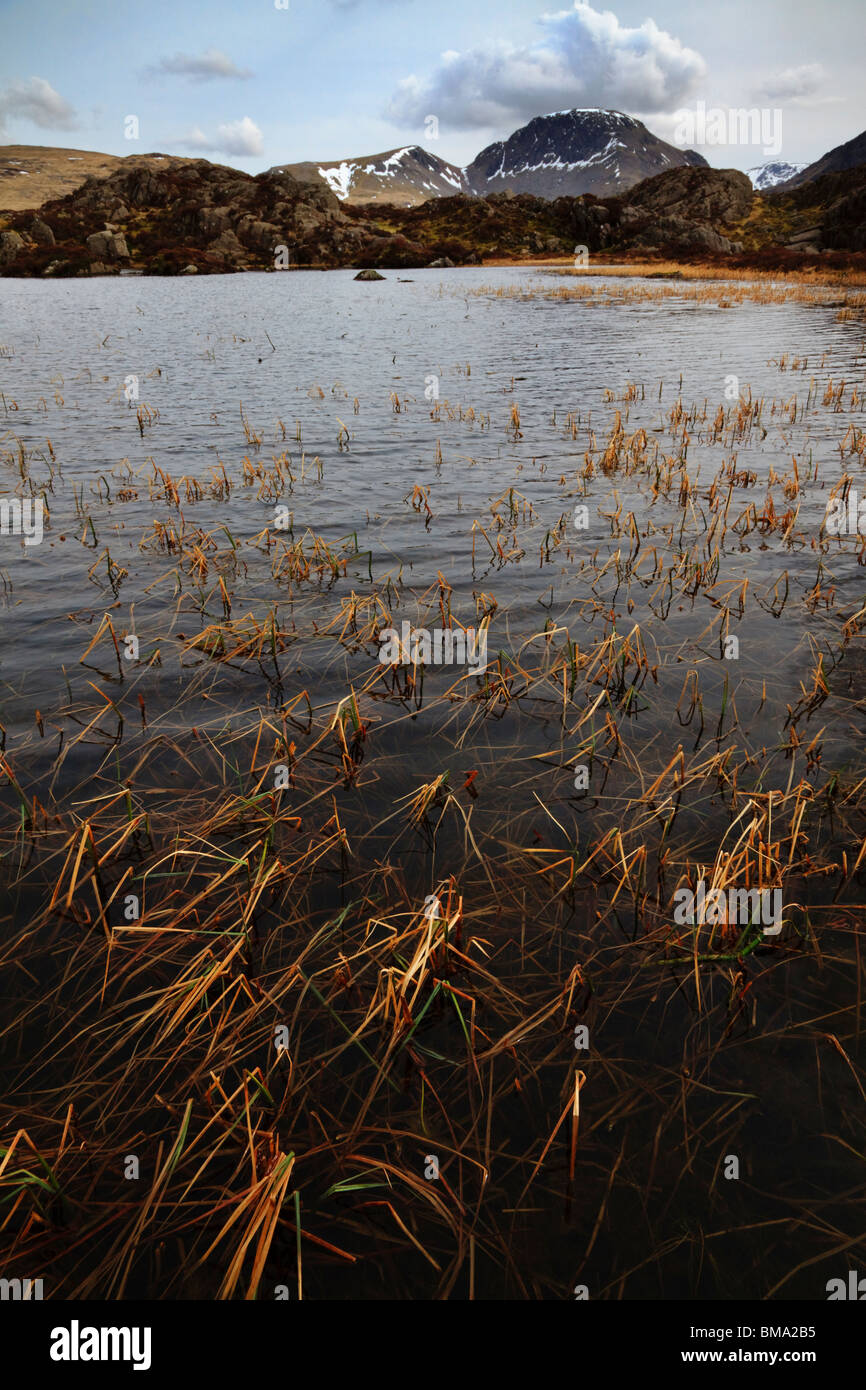 Innominate tarn great gable in hi-res stock photography and images - Alamy