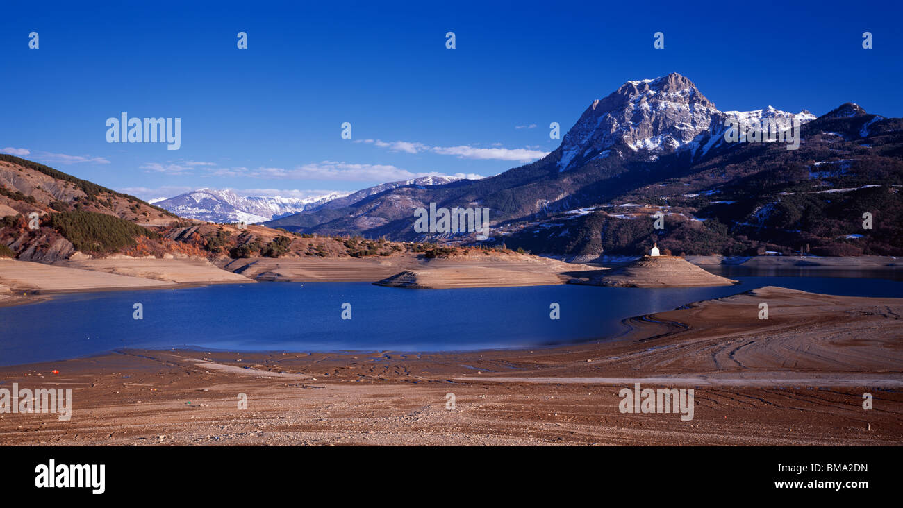 Lac du Serre-Ponçon is the largest artificial lake in Europe. This ...
