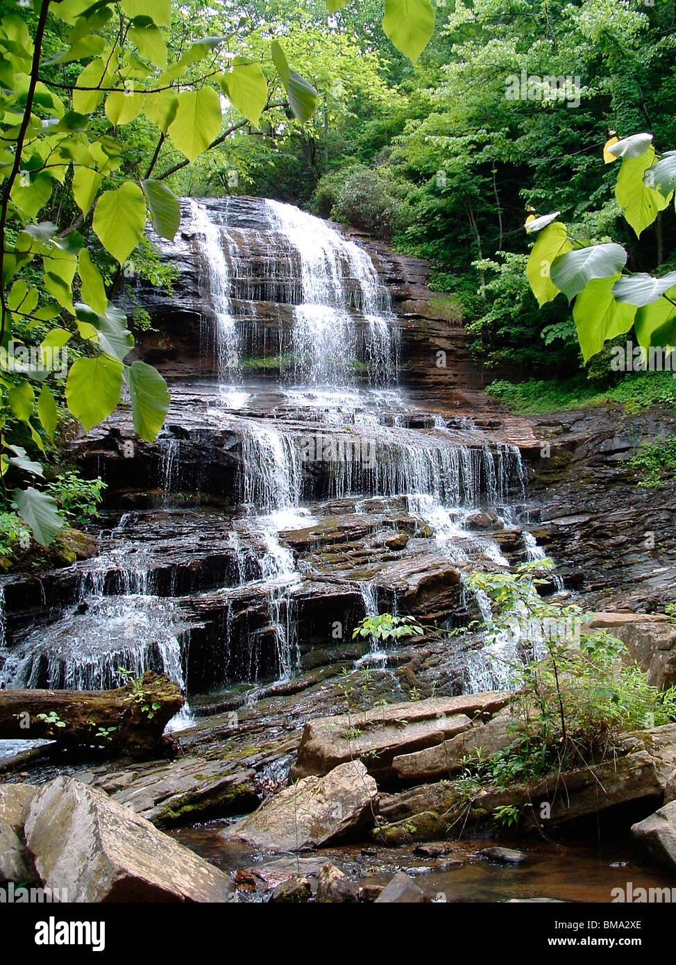 Pearson Falls. Tryon, North Carolina Stock Photo - Alamy