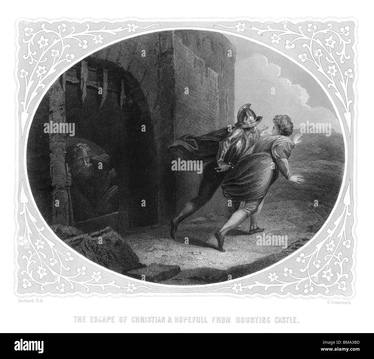 Doubting castle Black and White Stock Photos & Images - Alamy