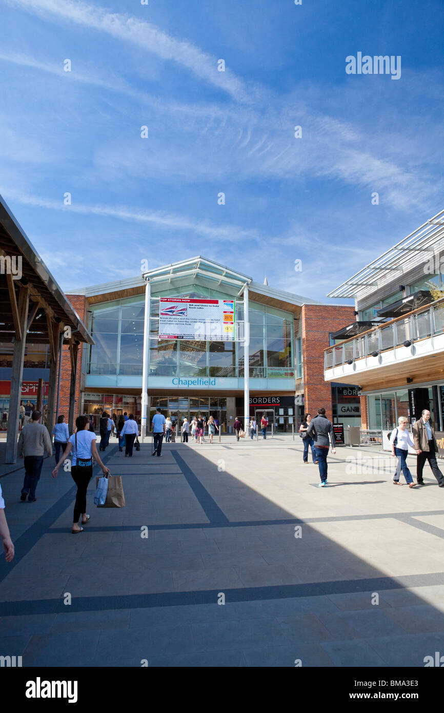 Chapelfield Shopping Center, in Norwich City Centre, Norfolk - East ...
