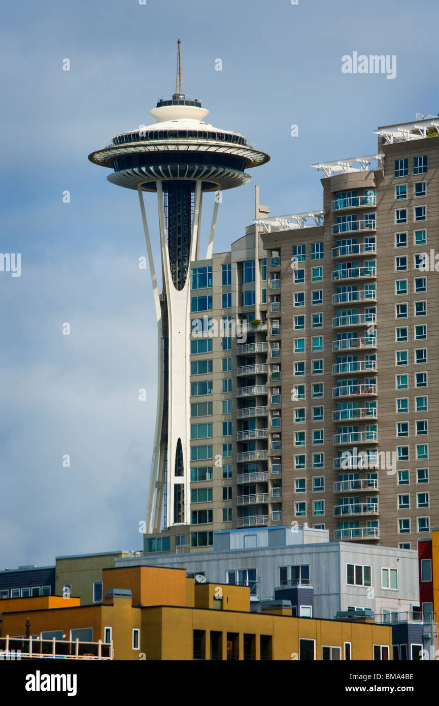 The Space Needle is a tower in Seattle, Washington, and is a major ...