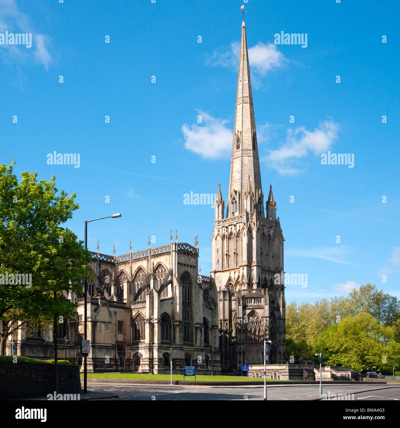 St. Mary Redcliffe Church, an Anglican parish church in Bristol ...