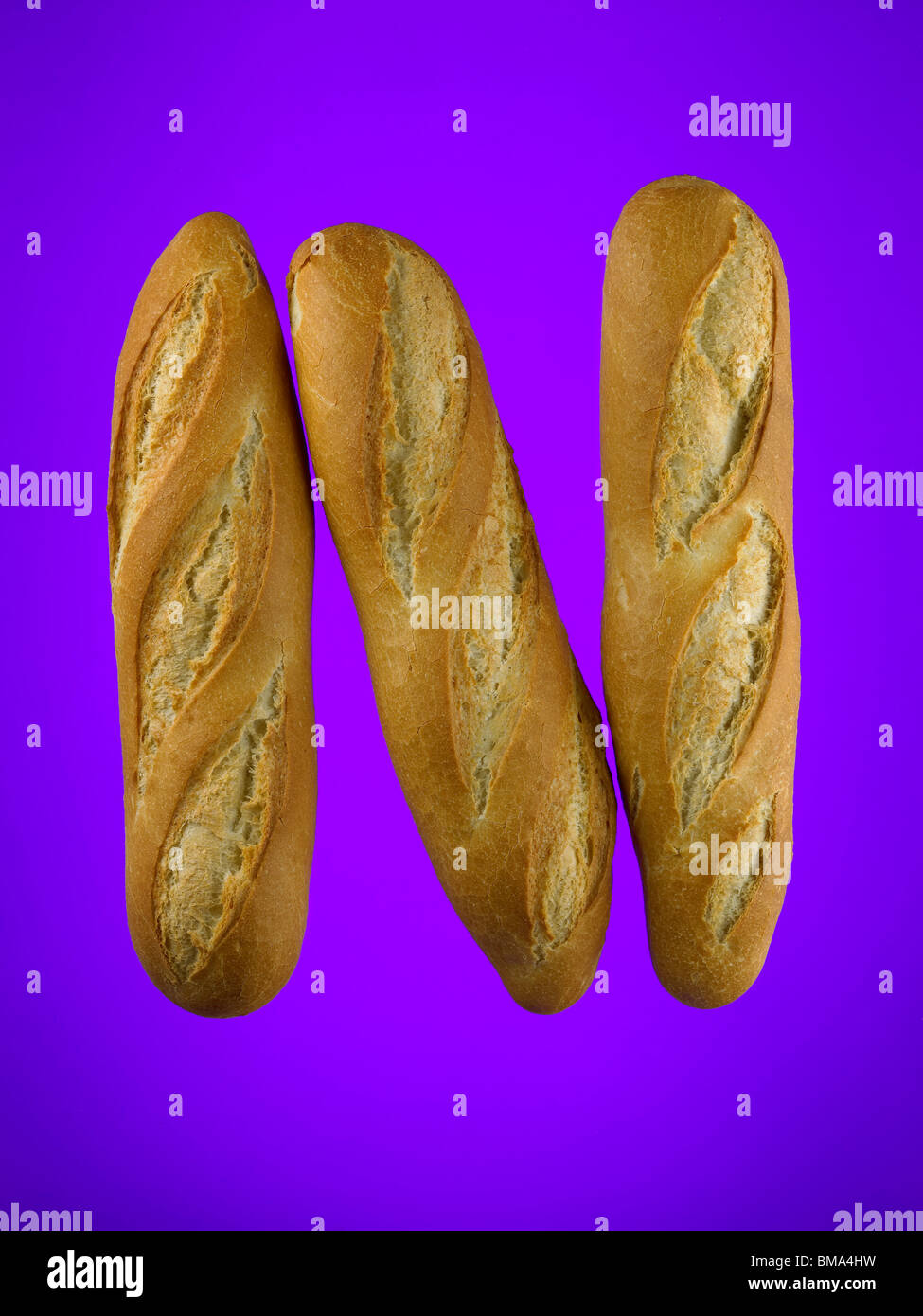 food letter N Stock Photo - Alamy
