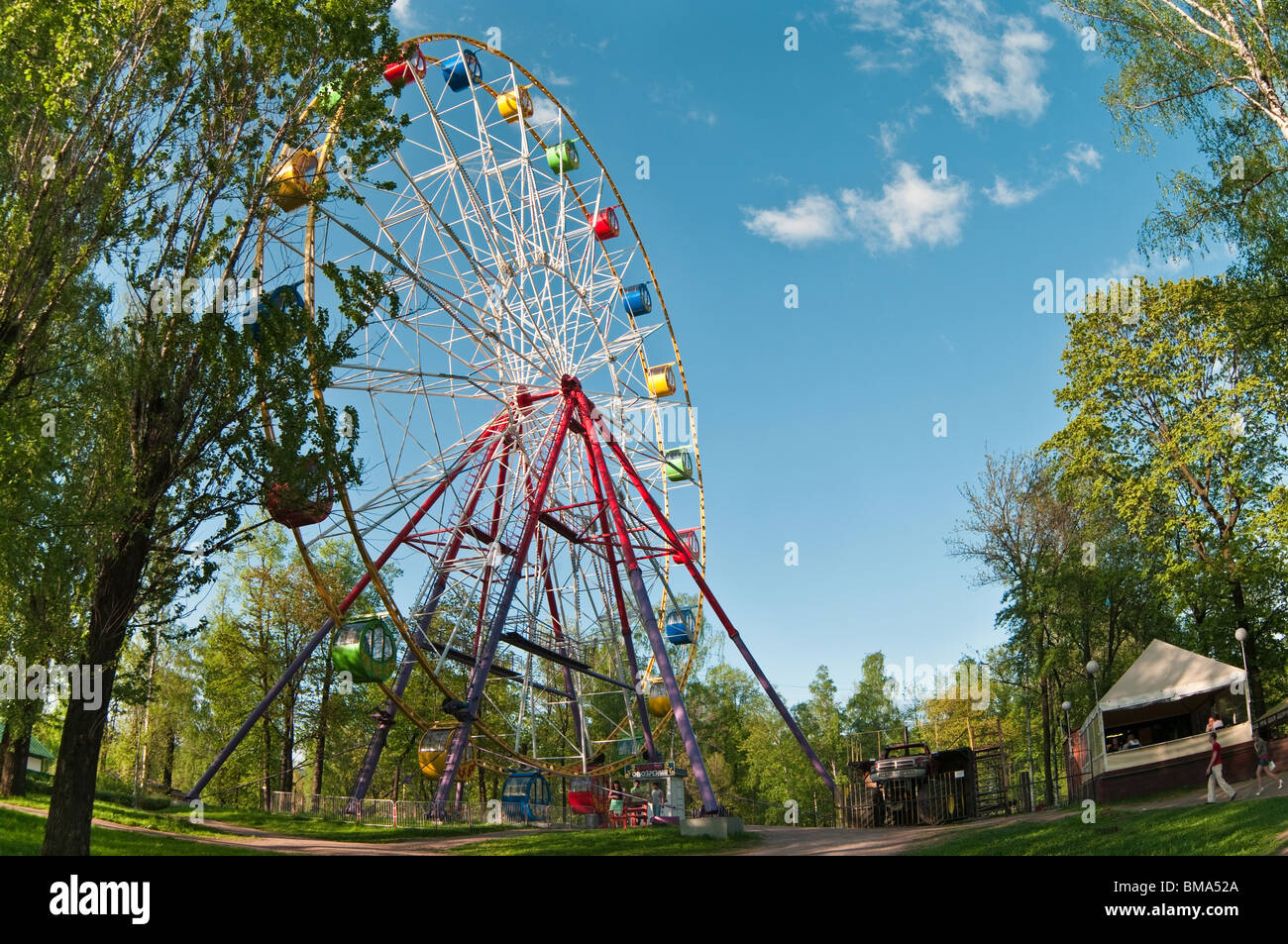 Luna park fun fair merry hi-res stock photography and images - Alamy