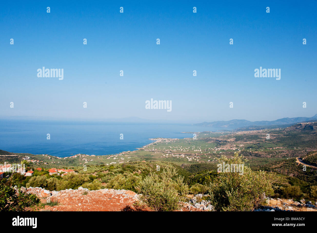 Landscape from mani peninsula hi-res stock photography and images - Alamy