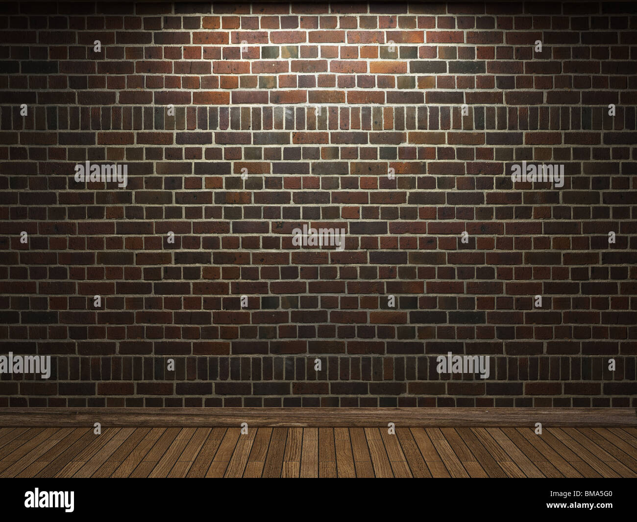 illuminated brick wall Stock Photo - Alamy