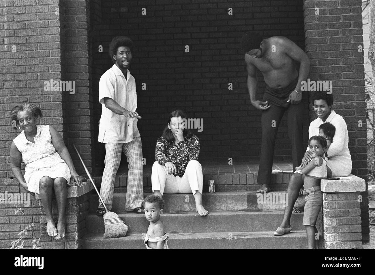 American multiracial Black and White Stock Photos & Images - Alamy