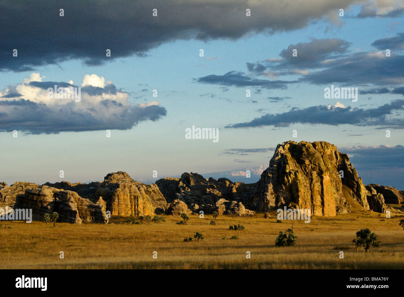 Late afternoon at Isalo National Park, Madagascar Stock Photo - Alamy