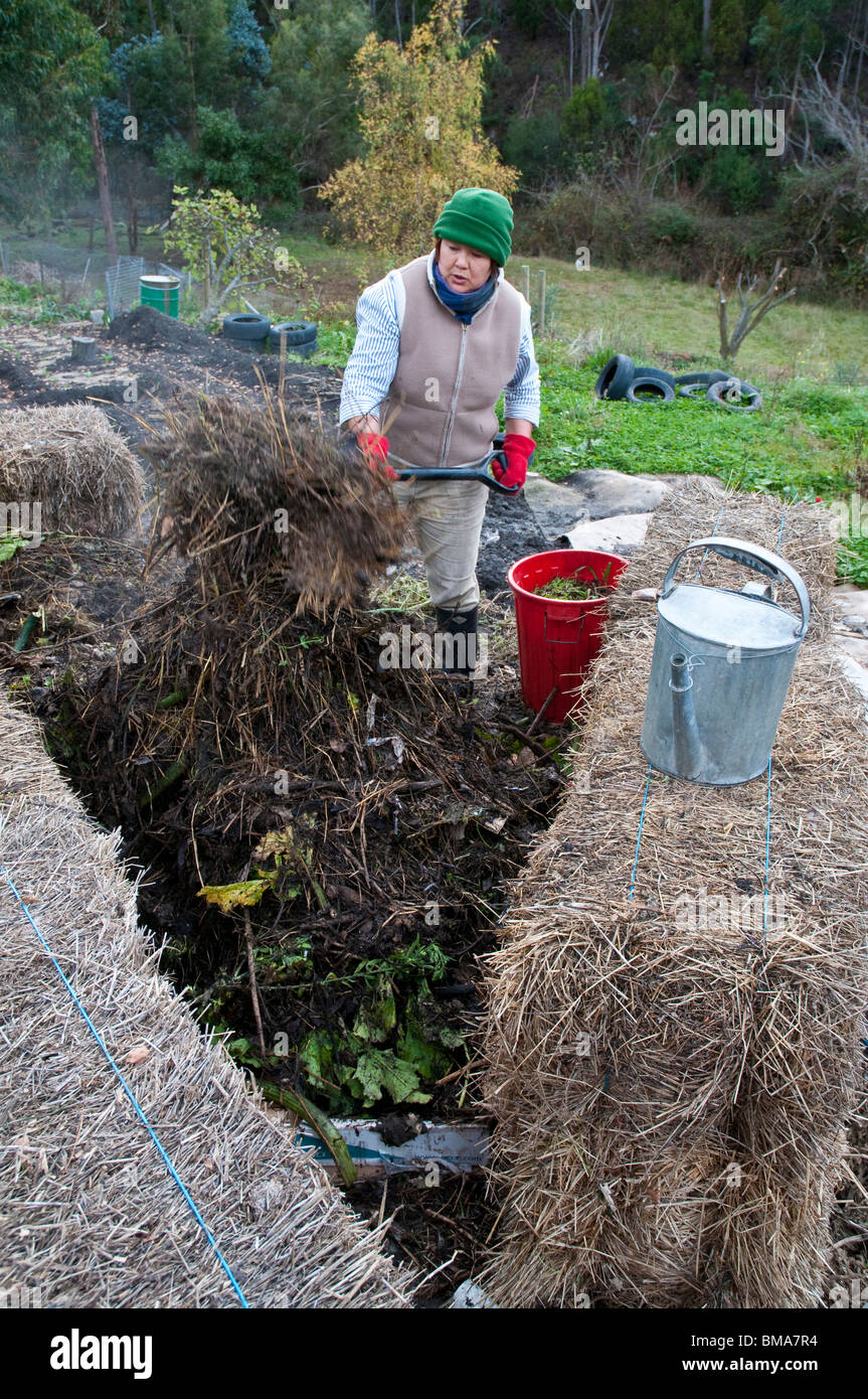 Compost turning hi-res stock photography and images - Alamy