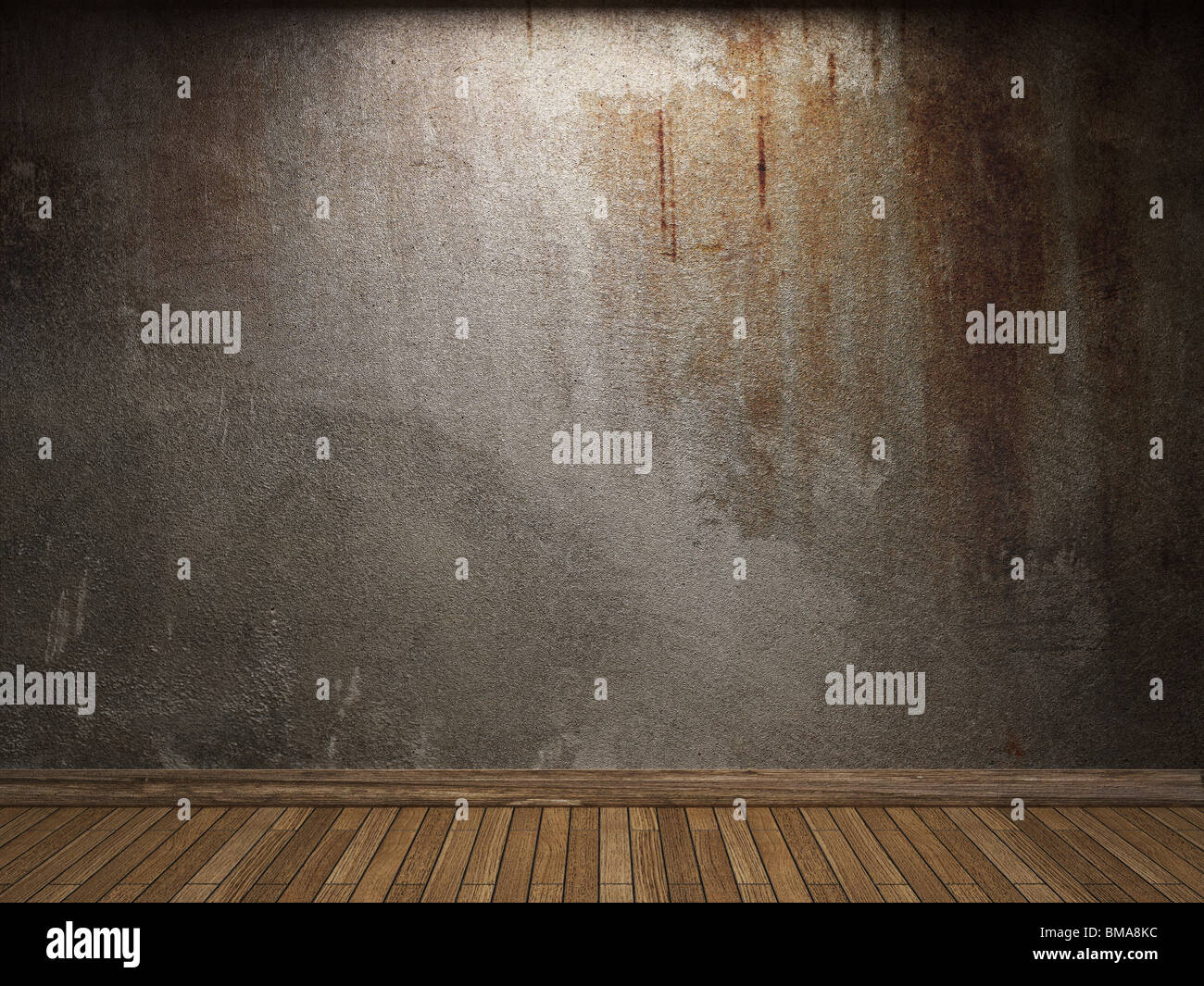 old concrete wall made in 3D graphics Stock Photo - Alamy